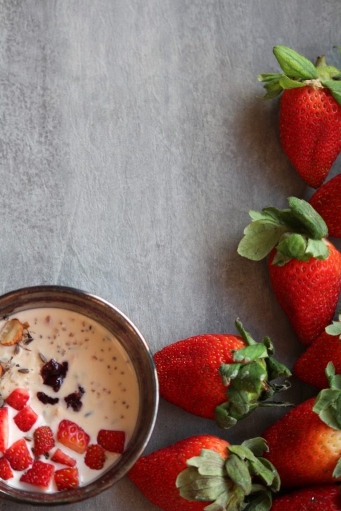 Quinoa Pudding with Strawberries – Chef Reetu Uday Kugaji