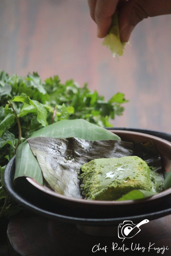 Patrani Machchi (Patrani Macchi) (Parsi Style … Fish Steamed in Banana ...