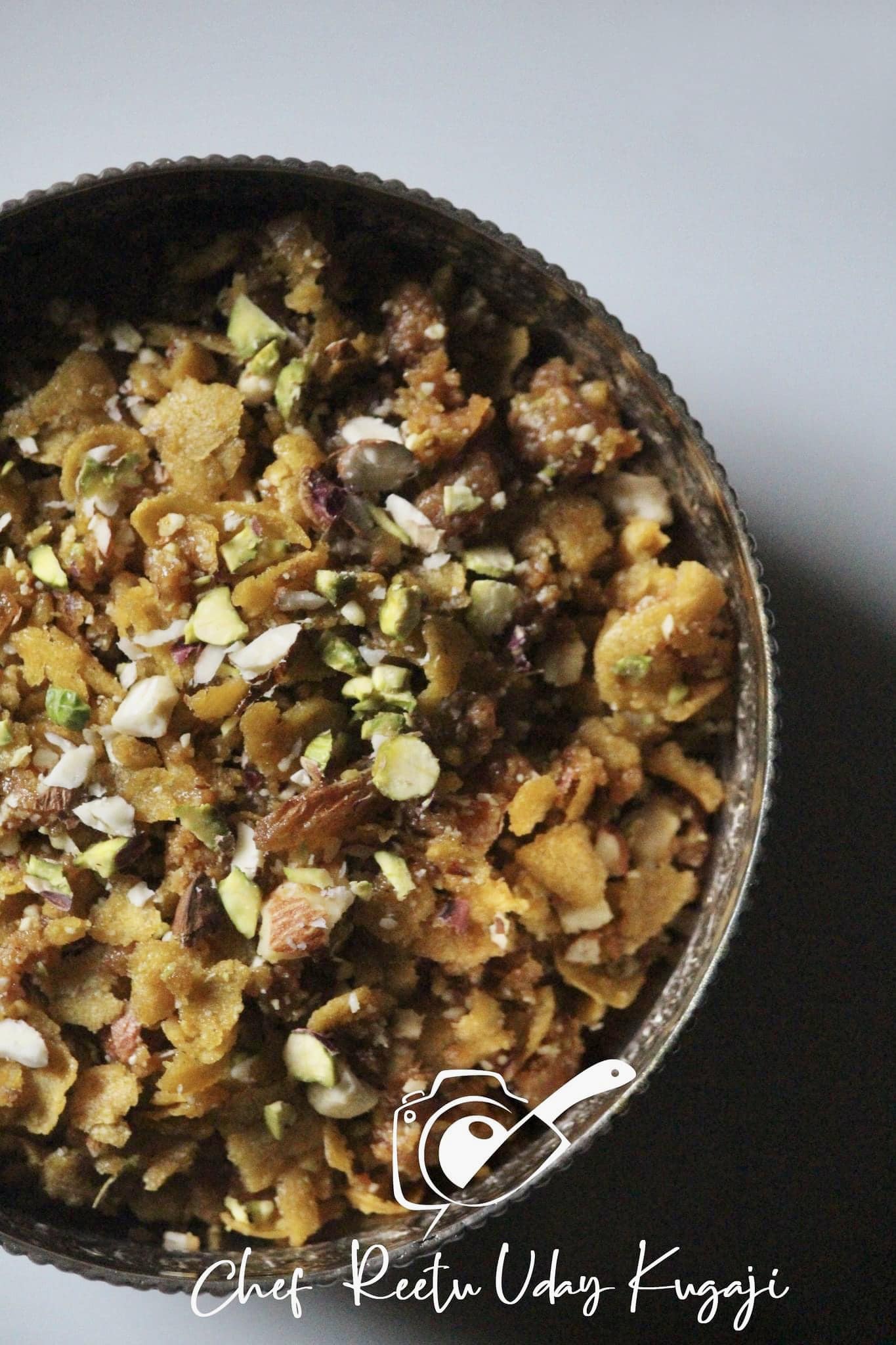 Makki Di Roti Di Churi (Cornmeal Flatbread Crumble) – Chef Reetu Uday ...